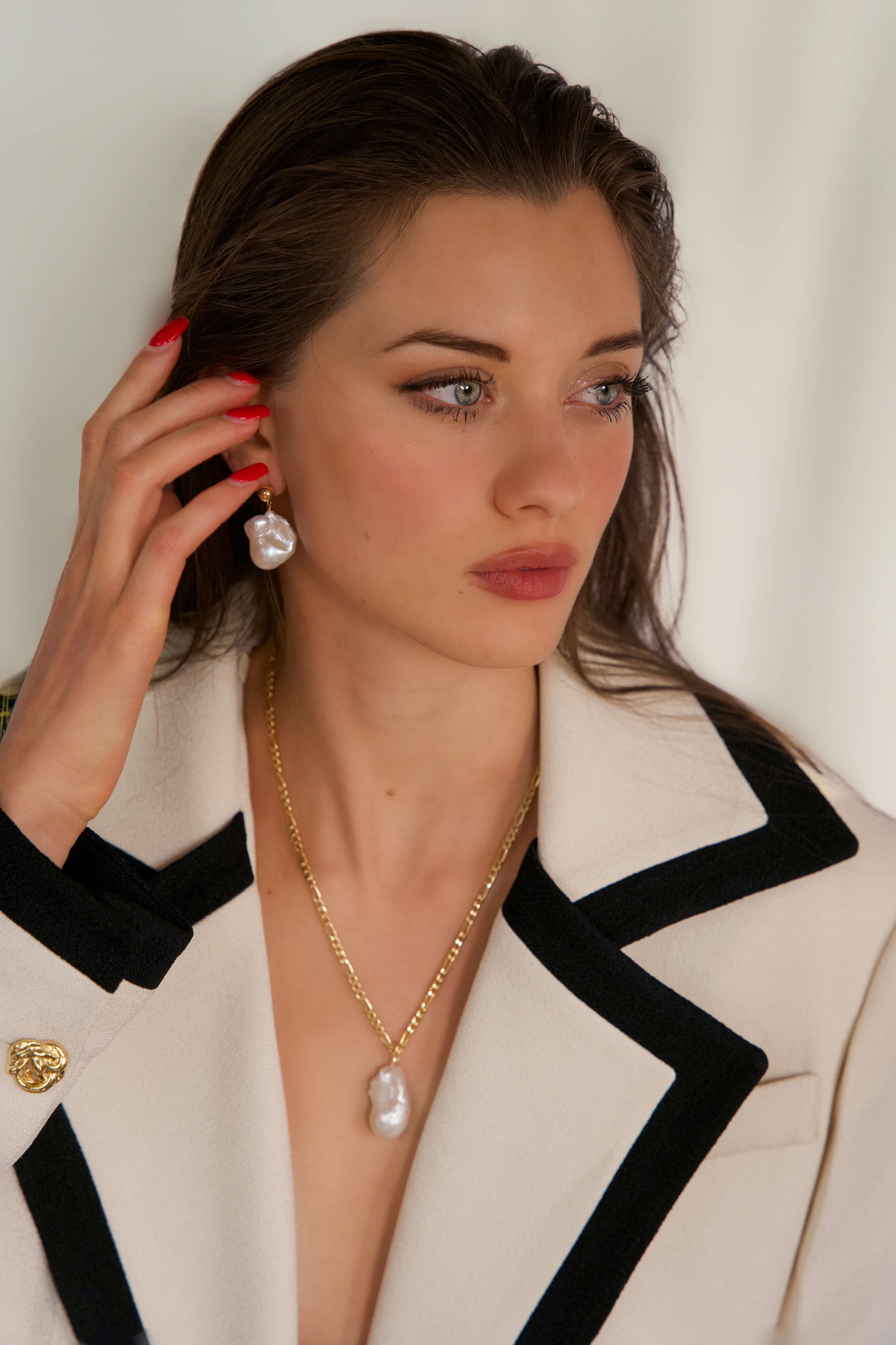 Brigette Pearl Necklace – Katy Faye